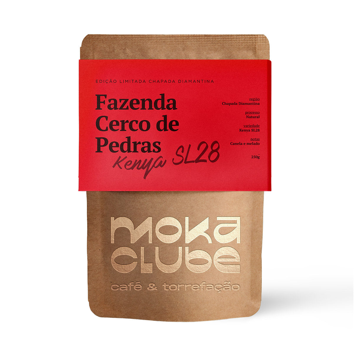 Café Fazenda Cerco de Pedras Kenya SL28 250g - Moka Clube