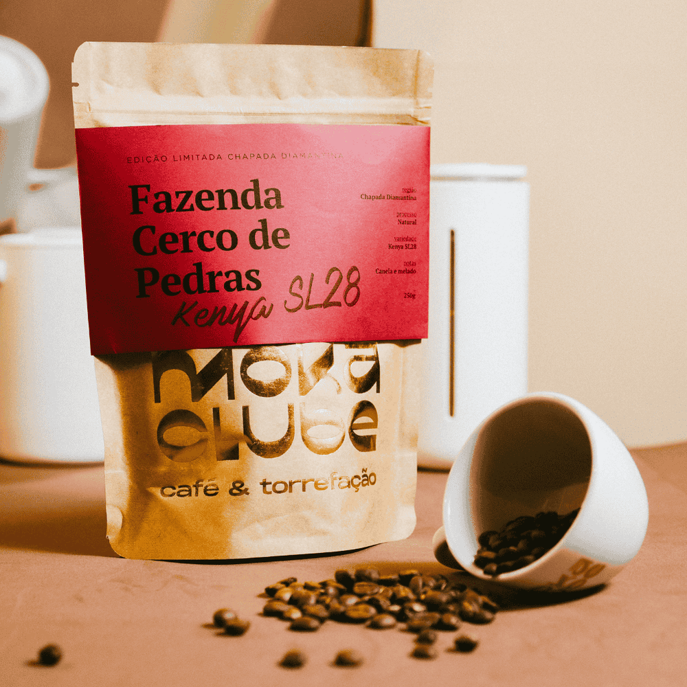 Café Fazenda Cerco de Pedras Kenya SL28 250g - Moka Clube